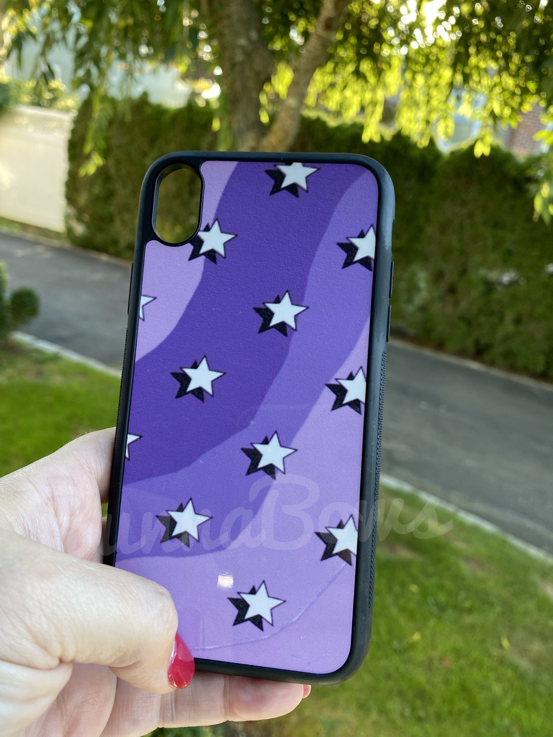 Purple Points Phone Case – BunnaBows